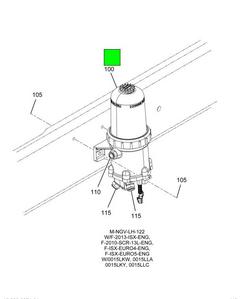3990080C91 Navistar International | Racor Fuel Filter 10-Micron ...