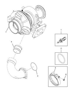 7092445C91 Navistar International | KIT TURBOCHARGER COMPRESSOR OUTLET ...