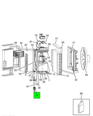 4086454C1 Navistar International | TXV Expansion Valve | Source One ...