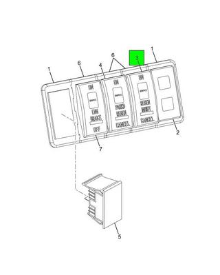 3812118C1 Navistar International | Regeneration Inhibit Switch | Source ...