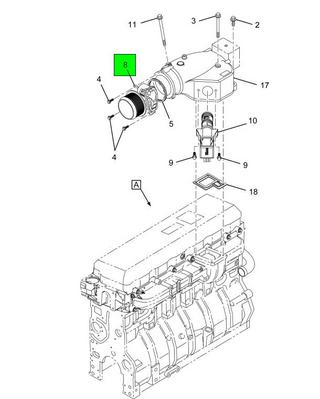 1889133C92 Navistar International | Throttle Inlet Kit | Source One ...