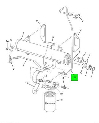 265205R1 Navistar International | Ferrule Flared Tube Fitting Nut 3/8 ...