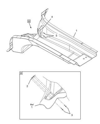 6089713C93 Navistar International | REINFORCEMENT HOOD REAR RIGHT HAND ...