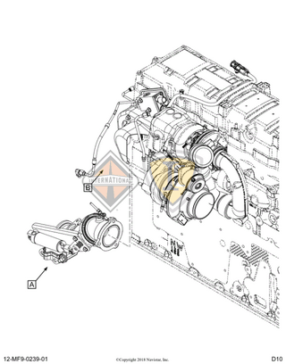 7095681C92 Navistar International | Exhaust Back-Pressure Valve ...