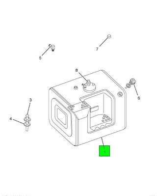1661790C93 Navistar International | Fuel Tank | Source One Parts Center