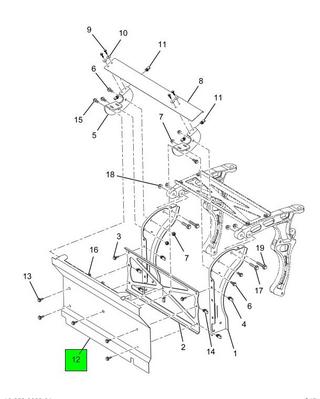 4075174C2 Navistar International | Steel Front Panel Cover | Source One ...