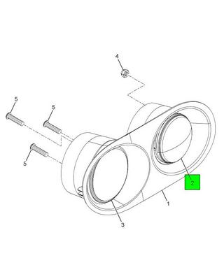 3833685C91 Navistar International | LIGHT FOG ASSEMBLY | Source One ...