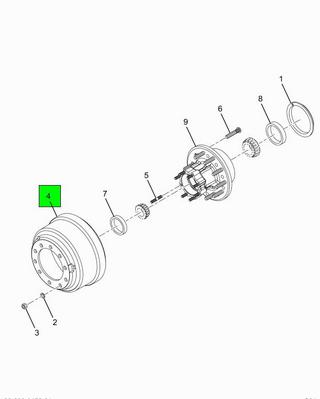 2605072C1 Navistar International | Drum | Source One Parts Center