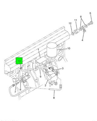 1819772C1 Navistar International | Fitting 1/8 in NPT x 3/8 in Tube ...
