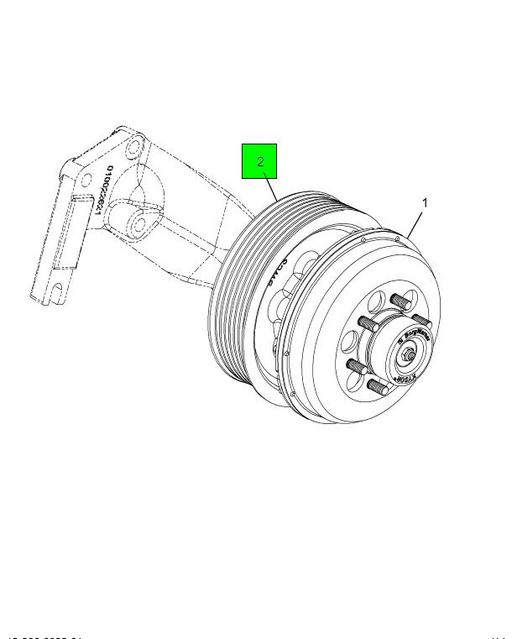 2591652C91 Navistar International | Fan Drive Pulley Hub | Source One ...
