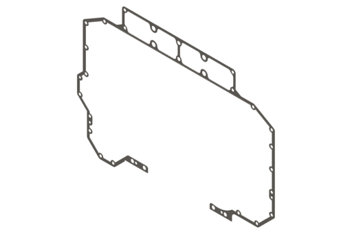 4100983 Genuine Cummins® Gear Cover Gasket | Source One Parts Center