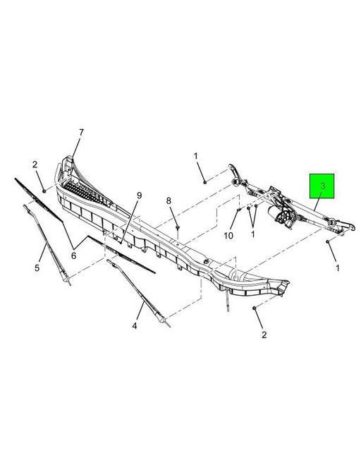 4055124C92 | Navistar International® | WIPER WINDSHIELD ELECTRONIC ...