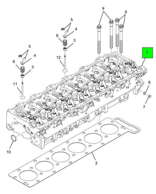 2523378C91 Navistar International | KIT CYLINDER HEAD ASSEMBLY 2021 A26 ...