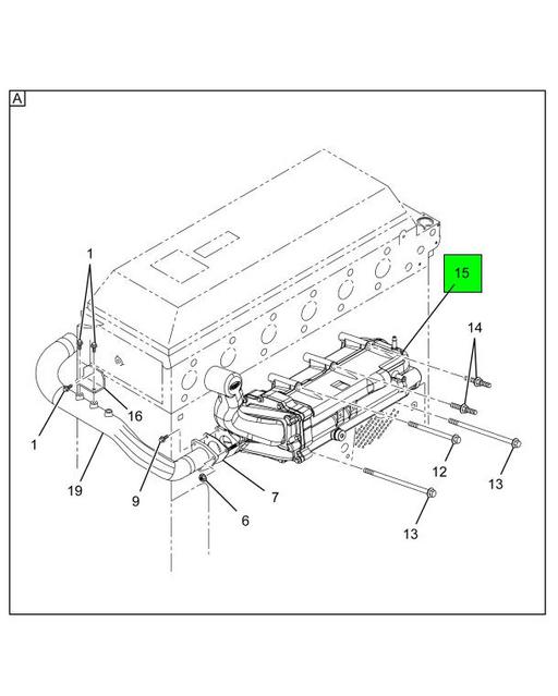 5012354R91 Navistar International | SUSTAINABLE I334 EGR COOLER KIT ...