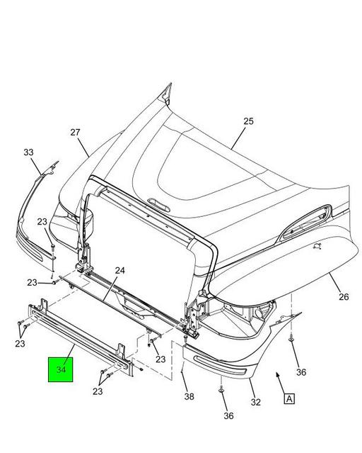 3563159C2 | Navistar International® | PANEL CENTER FRONT HOOD VALANCE ...