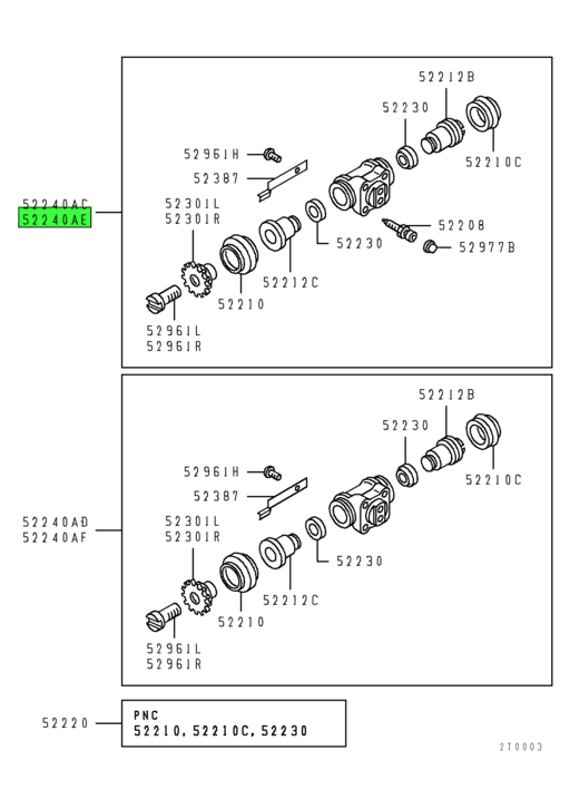 MB060582 Mitsubishi FUSO | Rear Brake Cylinder Assembly | Source One ...